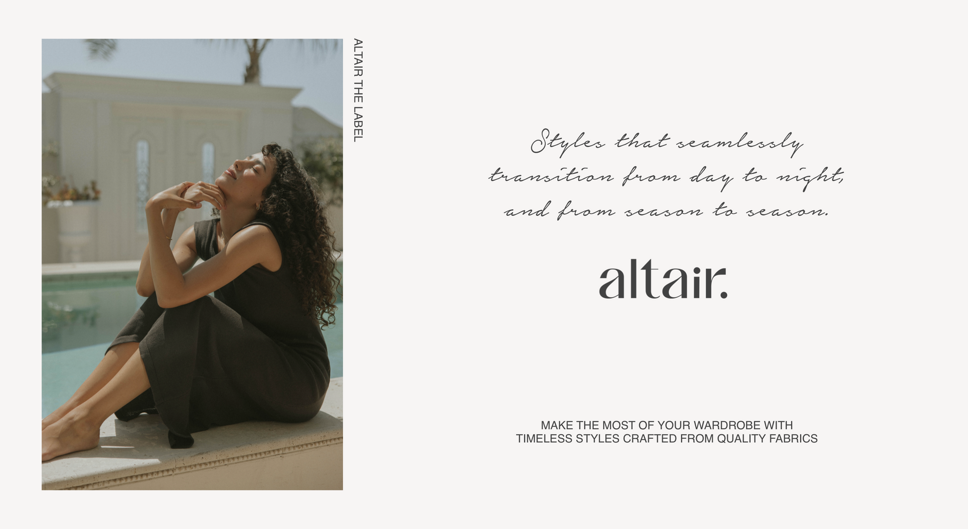 Altair The Label | Luxury Women's Loungewear