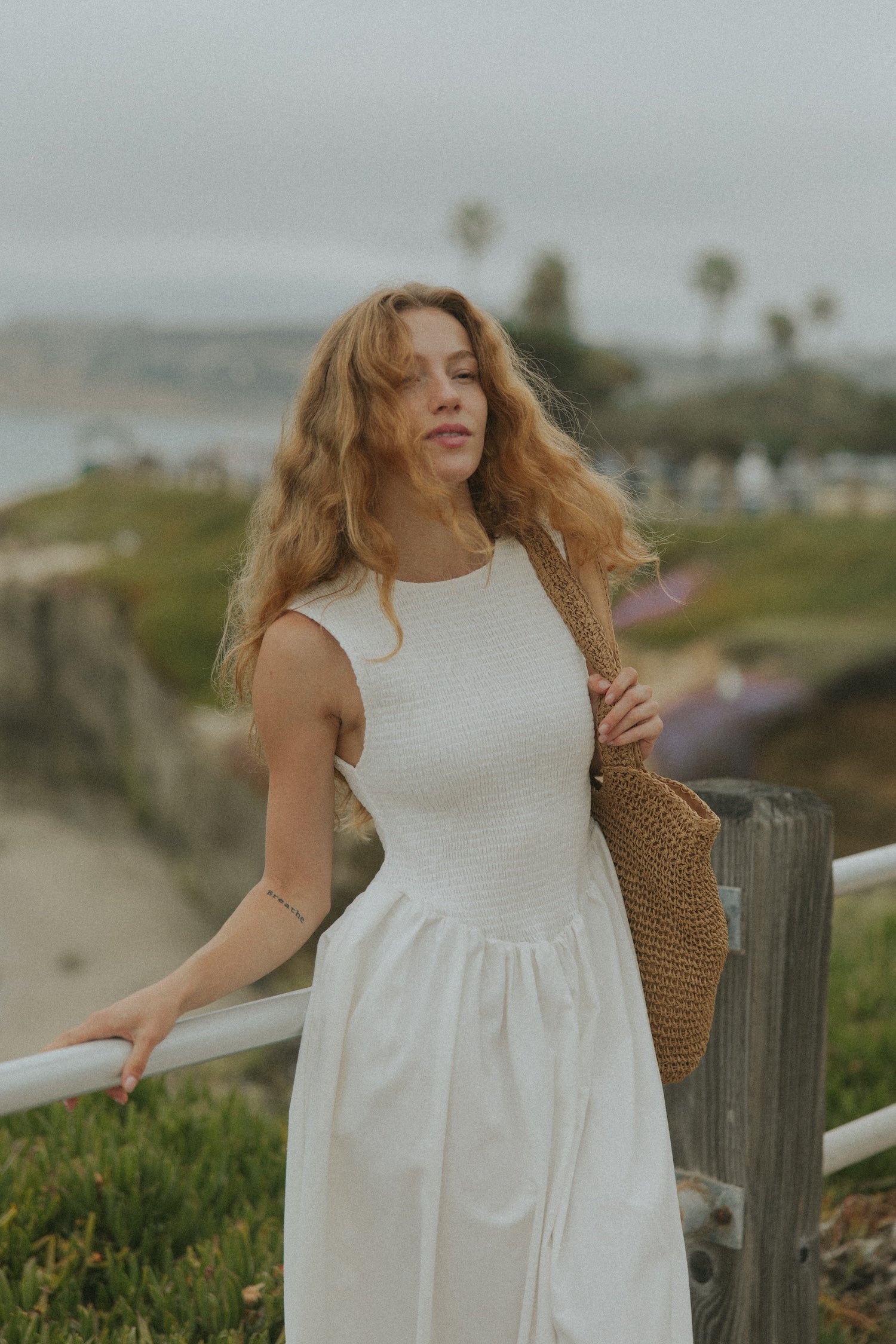 Mara Dress in White | Ruched White Full Length Dress – Altair The Label